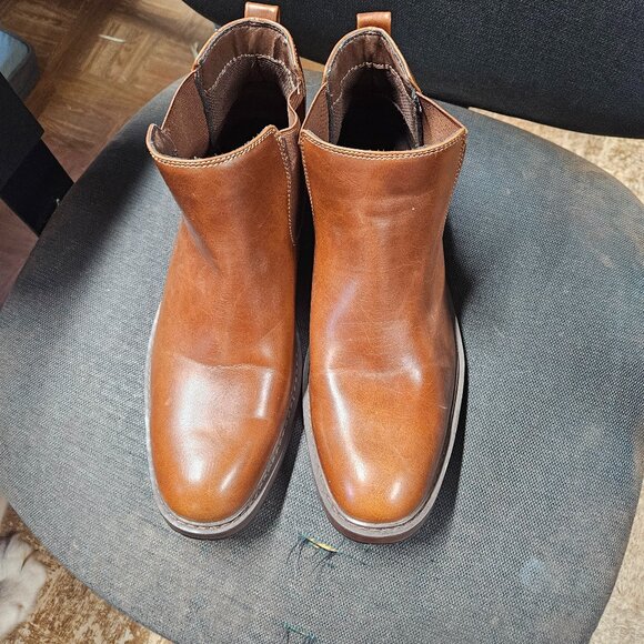 Perry Ellis | Shoes | Perry Ellis Portfolio Ultra Foam Chris Boot Brown Size 5 | Poshmark